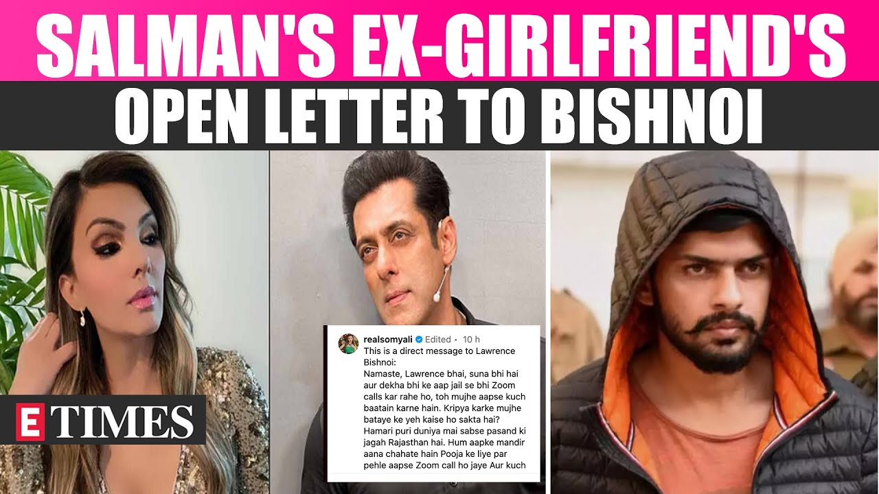 'Lawrence Bishnoi, Give Me Your Number': Salman's Ex, Somy Ali's Bold ...