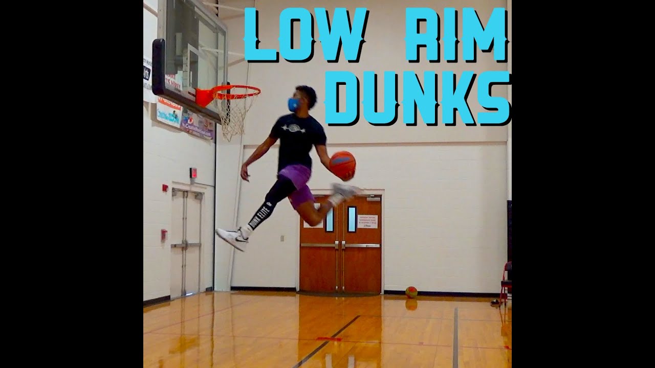 Low Rim Dunk Practice - YouTube