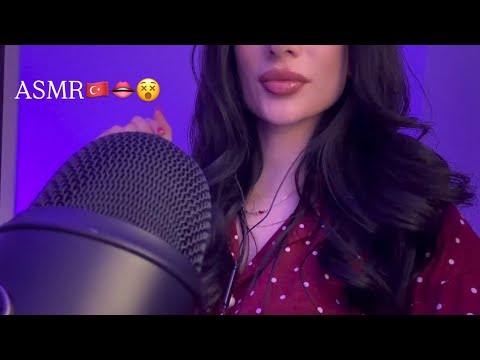 [ASMR Türkçe] ÇOK RAHATLATICI 😵| Ağız Sesleri, Kelimeler, Yüzünle Oynama & Personal Attention