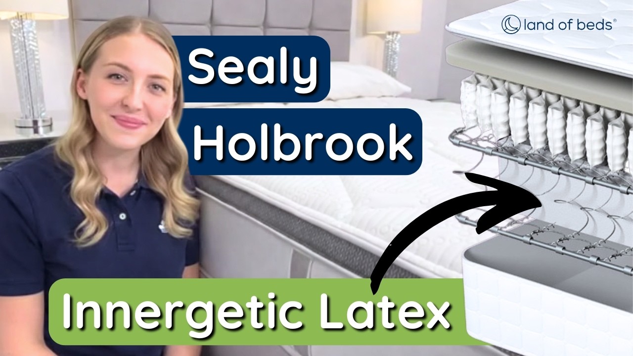Discover the Sealy Holbrook Mattress: PostureTech Support & Innergetic ...