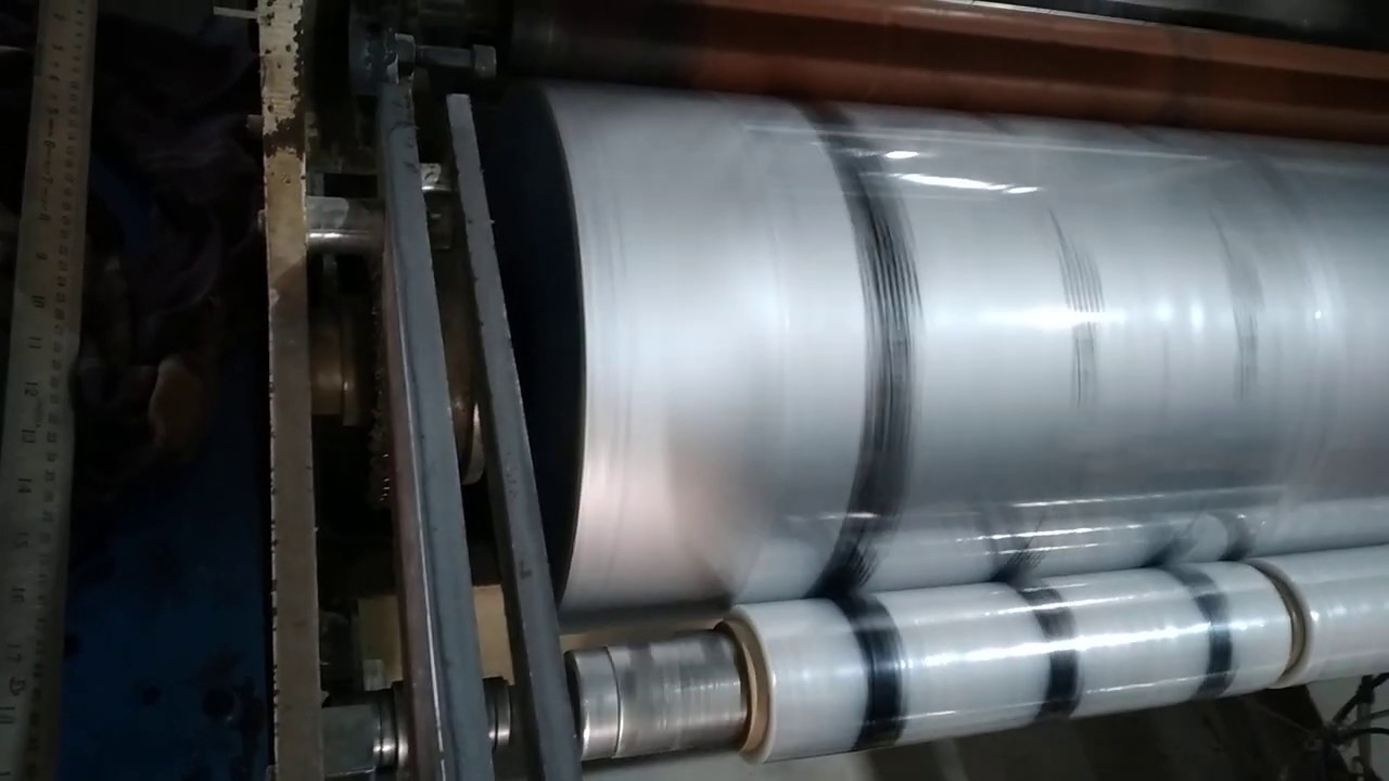 Online Printing Machine On Stretch Film | Online Single Color Flexo ...