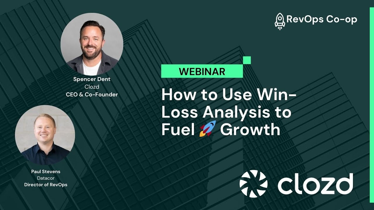 How to Use Win-Loss Analysis to Fuel 🚀 Growth - YouTube