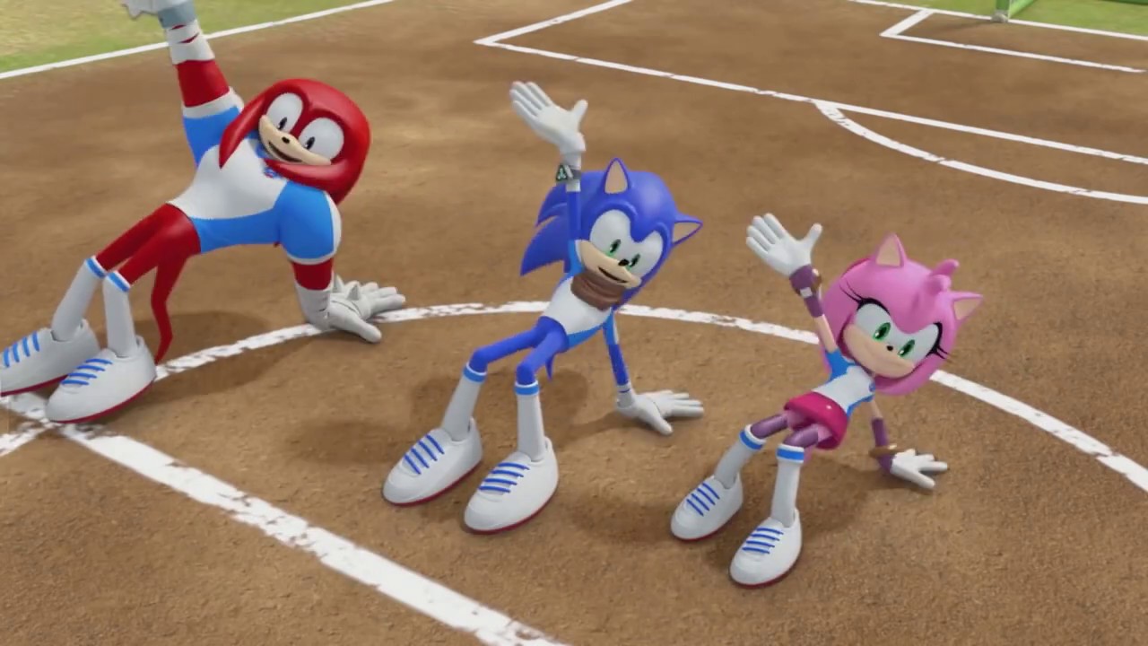 Sonic Team is dancing - YouTube