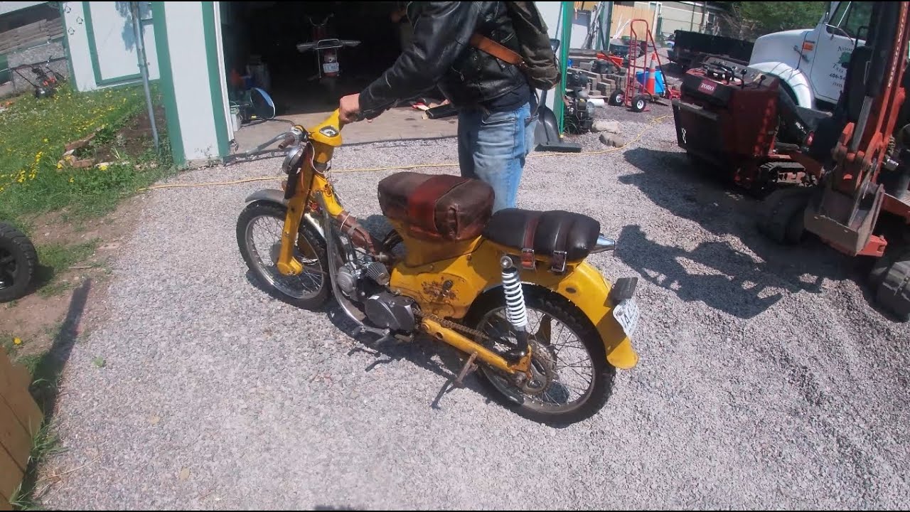 EP2: Fixing up a Honda CT90 | Front Fork Shocks - YouTube