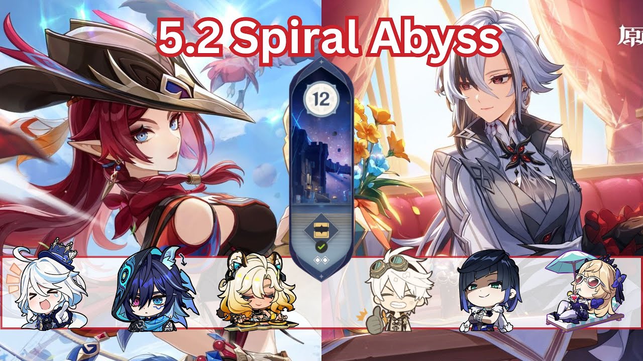 New Spiral Abyss 5.2 深渊 Floor 12 Cleared C0 Chasca Olorun |C0 ...