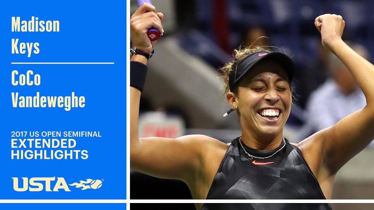 Madison Keys vs. CoCo Vandeweghe Extended Highlights | 2017 US Open ...
