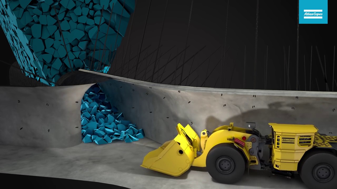 block caving mining method - YouTube