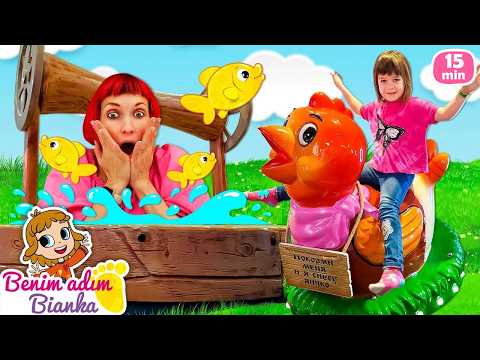 Bianka, Karl ve Dorian İnşaatçılar Şehri'ne gidiyorlar! Kapuki Kids videoları.