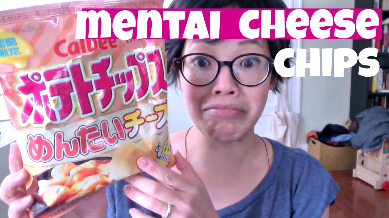 Mentai (Fish Roe) Cheese Chips -- Whatcha Eating? #180 - YouTube