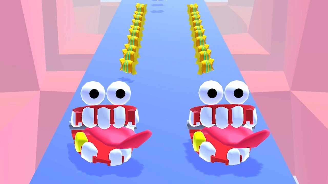 Teeth Runner - All Levels Walkthrough Games New Update Level 1-2 SLK123 ...