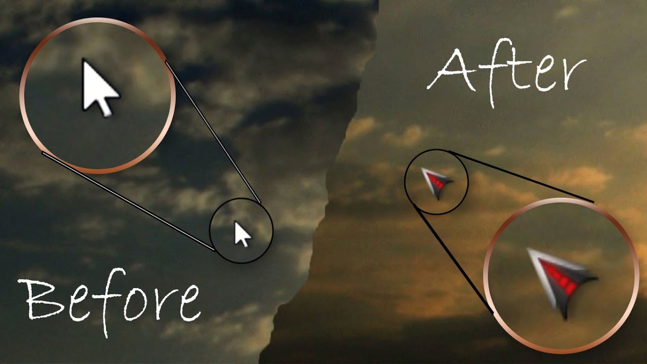 How to change the curser - windows 10 - 2021 - YouTube