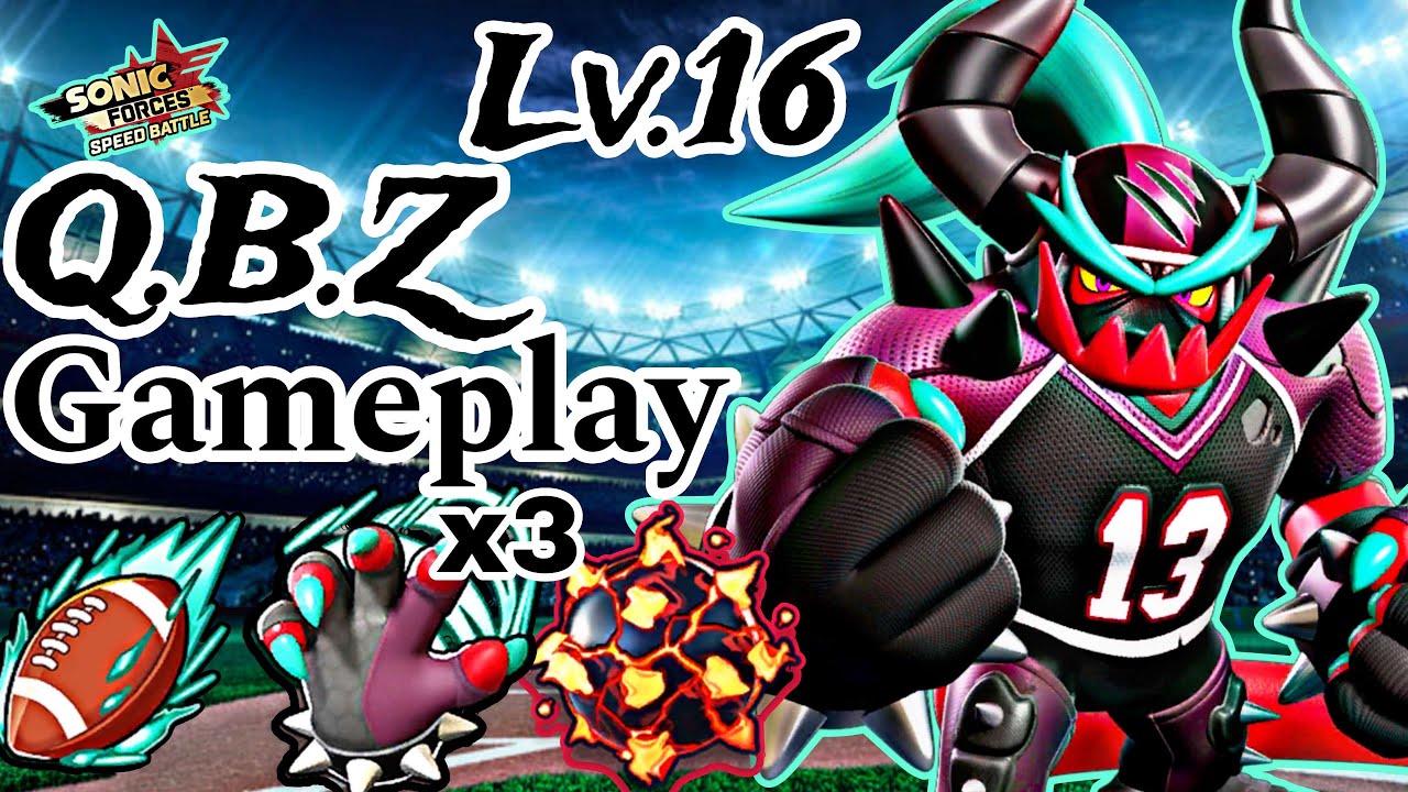 Sonic Forces Speed Battle 🏈 Max Quarterback Zavok 🏈 Gameplay 🏈 - YouTube