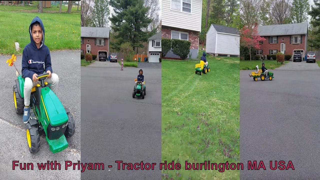 Kids Small Tractor Ride | Fun Adventure in Burlington, MA 🚜🌾 - Fun with ...