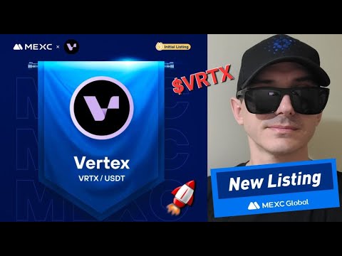 $VRTX - VERTEX PROTOCOL TOKEN CRYPTO COIN HOW TO BUY VRTX MEXC GLOBAL ...