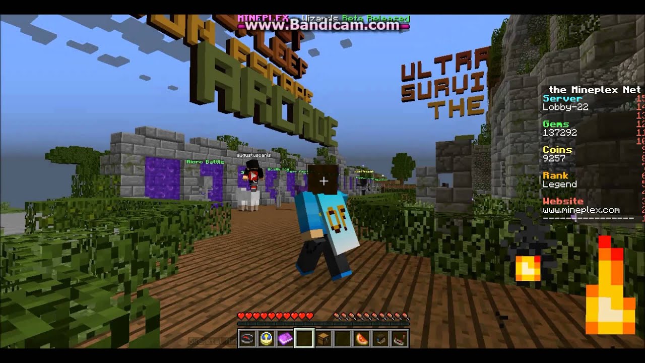 Mineplex Cosmetic Menu Showcase - Particles #8 Flame Fairy - YouTube