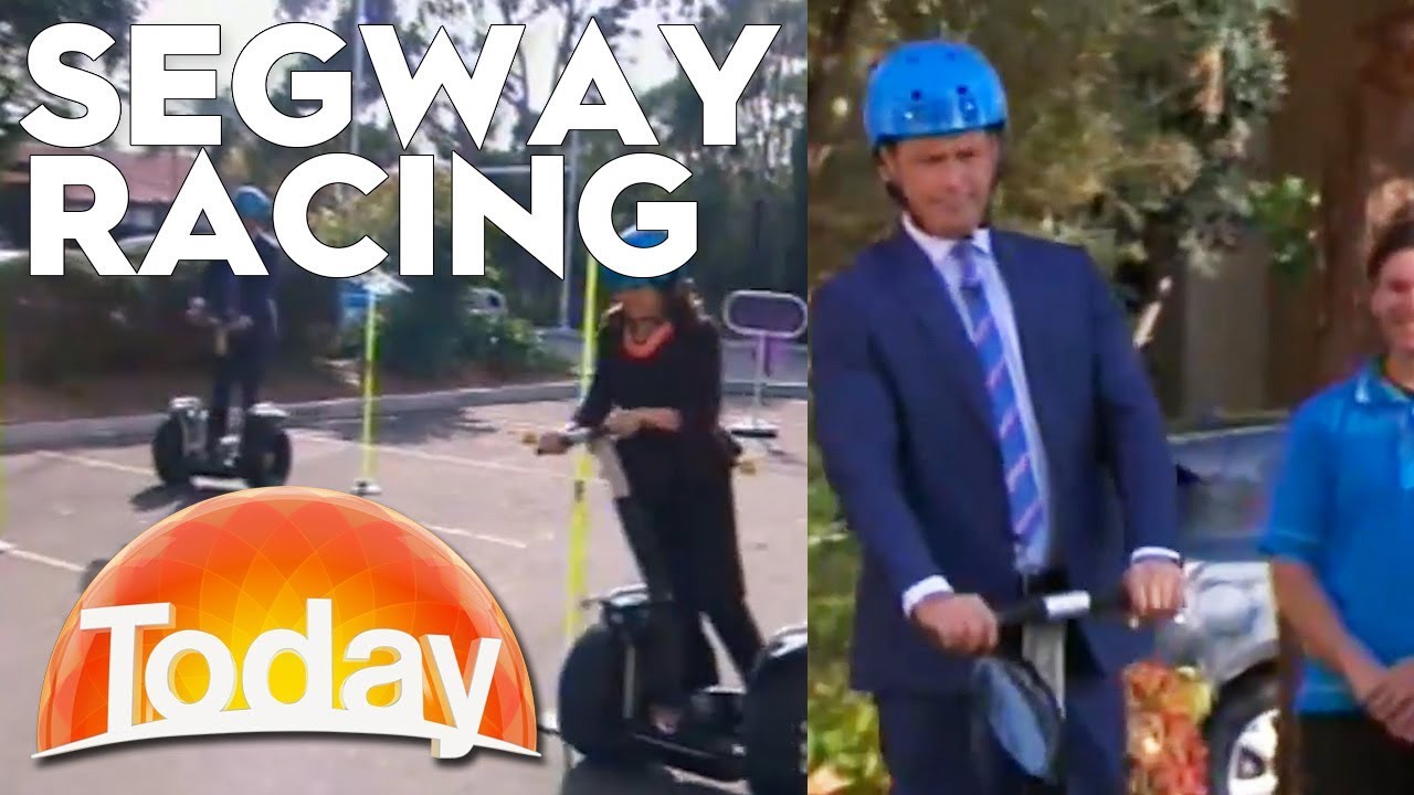 Segway Racing on the TODAY Show | TODAY Show Australia - YouTube