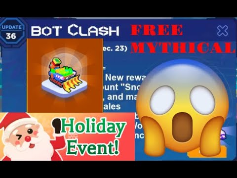 NEW UPDATE 36 : FREE MYTHICAL ! BOT CLASH SIMULATOR (NO LEAK) - YouTube