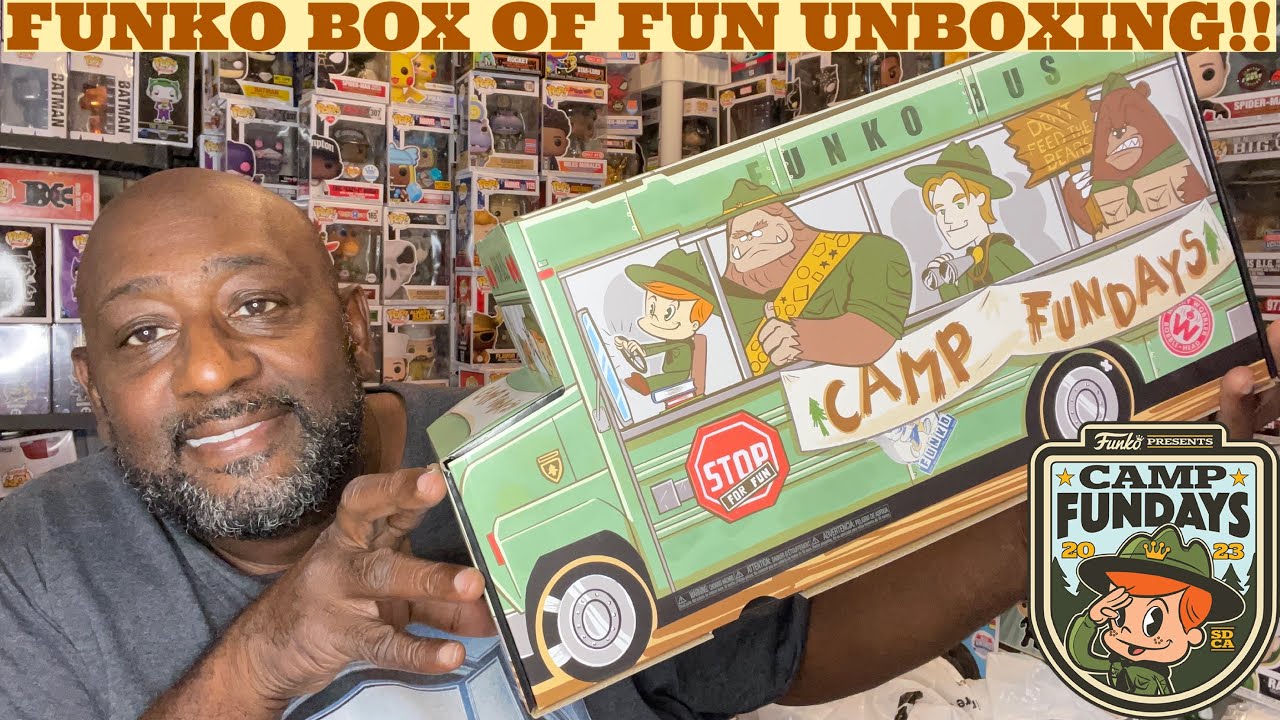 Funko Camp Fundays Box Of Fun 2023 Unboxing!! - YouTube