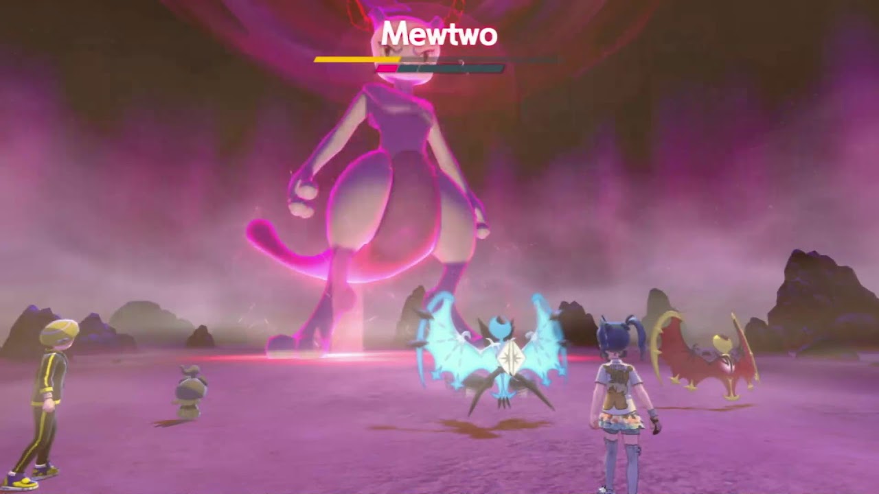 Pokemon Sword and Shield: Mewtwo Raids - YouTube