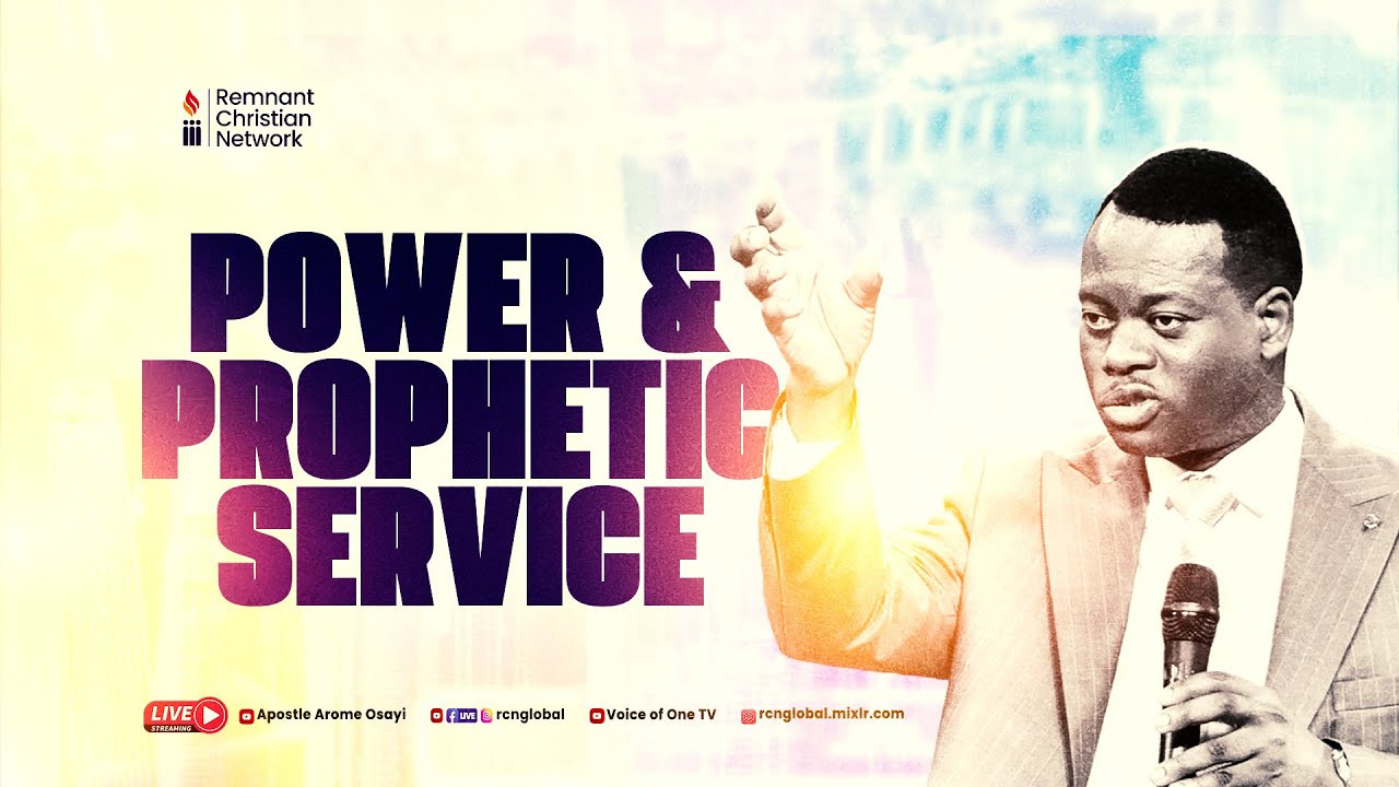 POWER AND PROPHETIC SERVICE || 7TH JUNE 2023 - YouTube