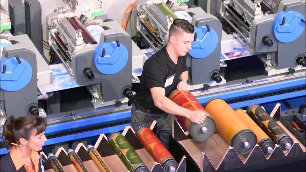 Gallus Labelmaster Live Demonstration - YouTube