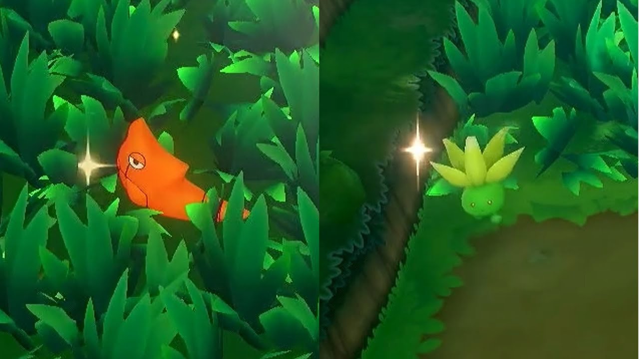 Shiny hunting in Lets Go to fill the remaining gaps in my shiny living ...