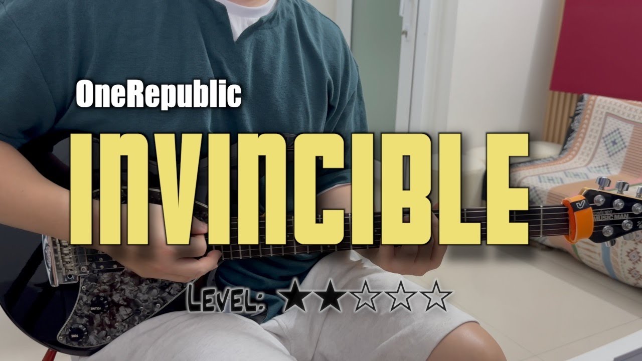 OneRepublic - 『Invincible』 | guitar cover(with TAB) - YouTube