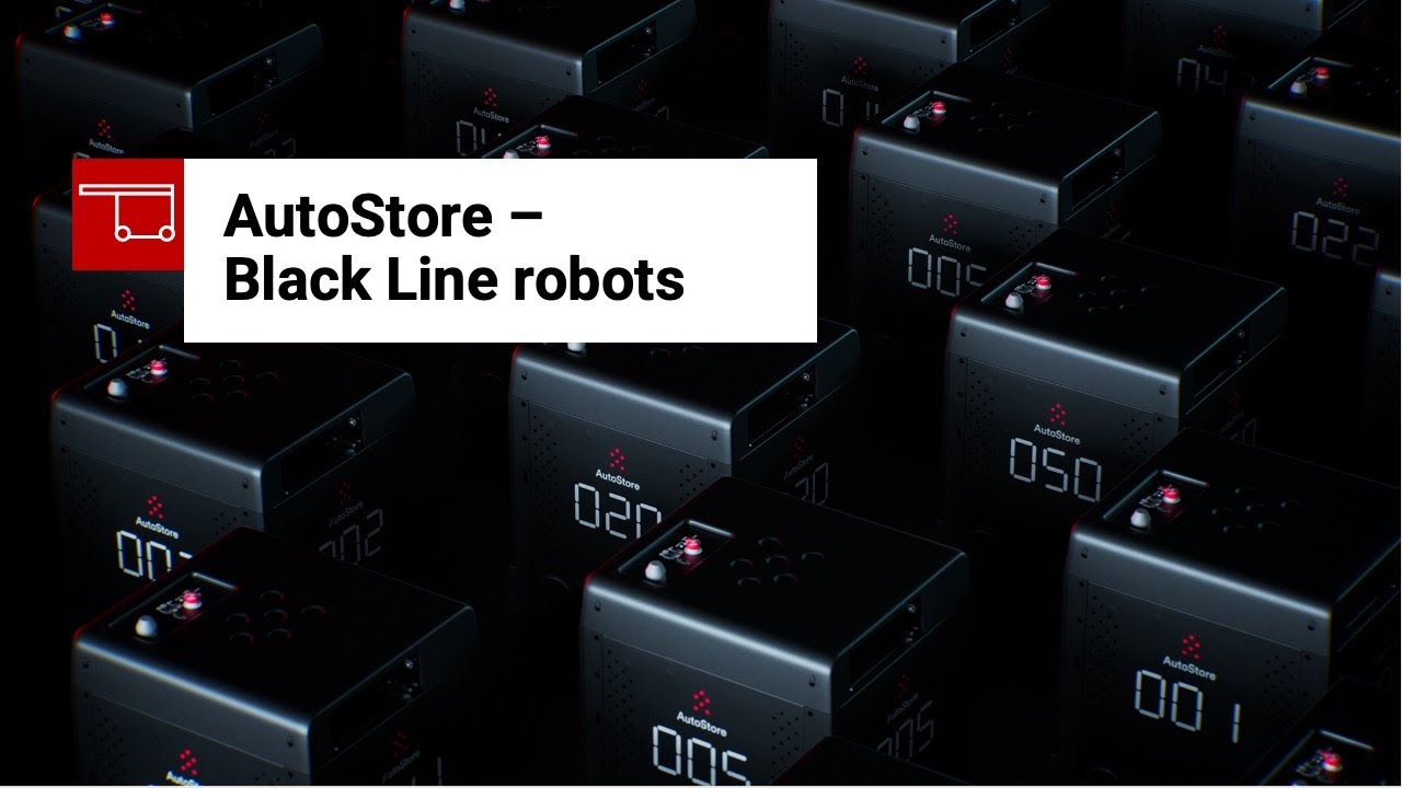 Introducing AutoStore Black Line robot - The next step | EN - YouTube