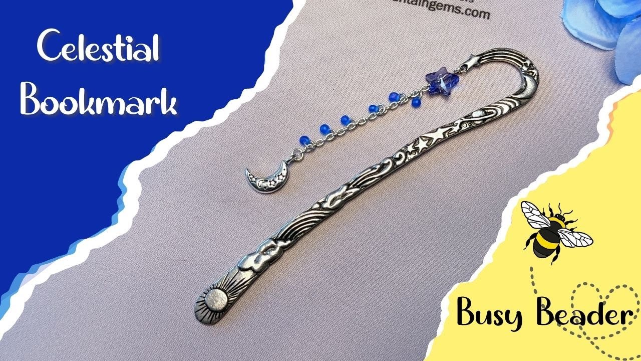 Craft A Stunning Celestial Bookmark With This DIY Tutorial! - YouTube
