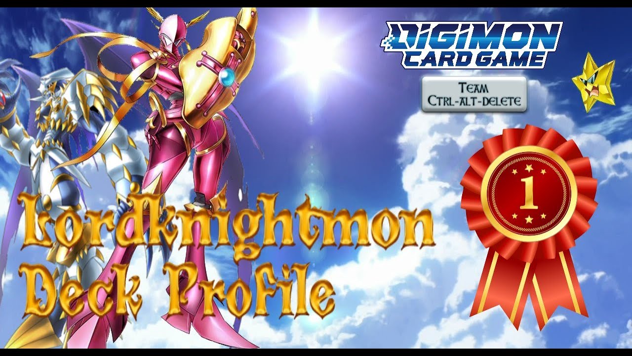 Digimon TCG: 1st Place Store Championship Lordknightmon Deck Profile ...