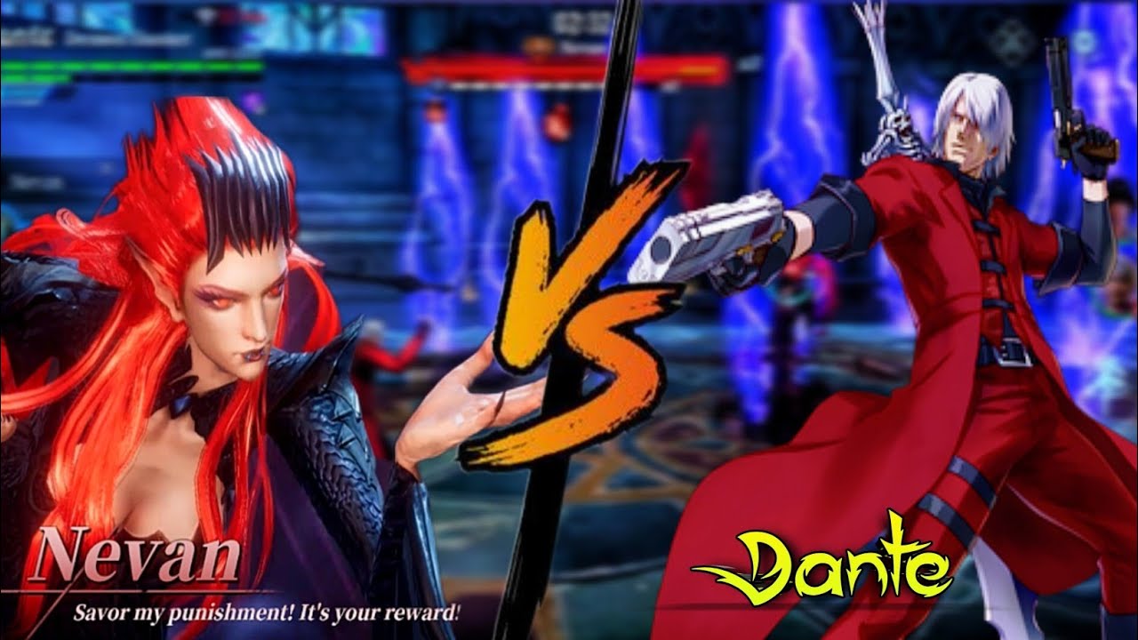 Devil may cry peak of combat Nevan vs Dante Heavy fighting Gameplay ...
