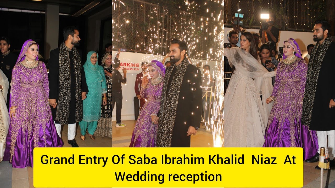 What An Grand Entry celebration Saba Ibrahim Khalid Niaz With Family ...