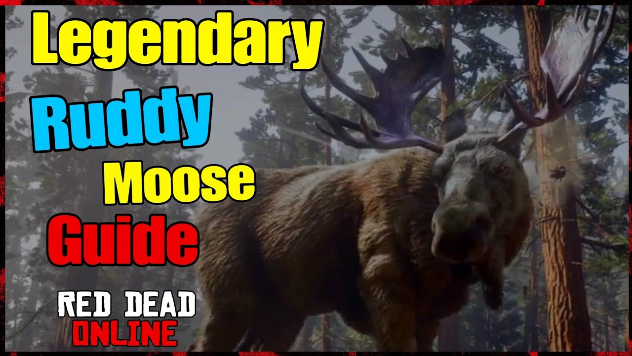 Legendary RUDDY Moose Guide Red Dead Online Garment Set - YouTube