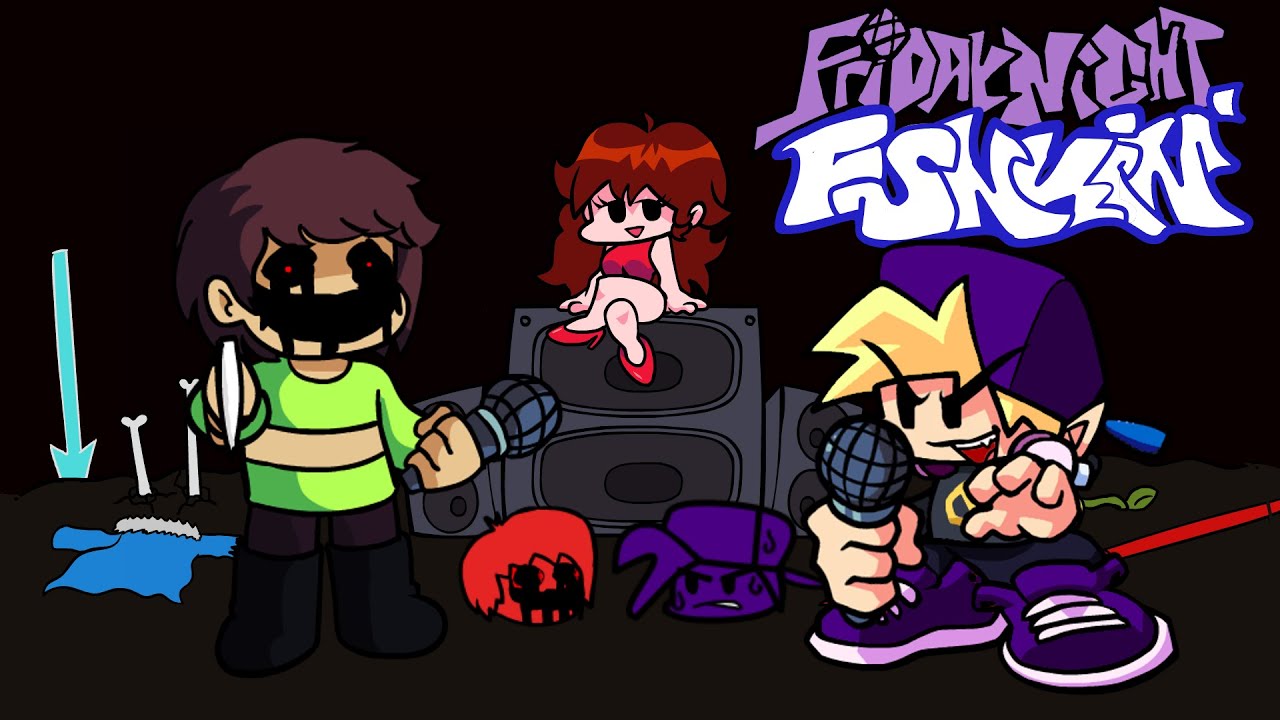 Friday Night Funkin' VS Chara Mod | FNF MODS - YouTube