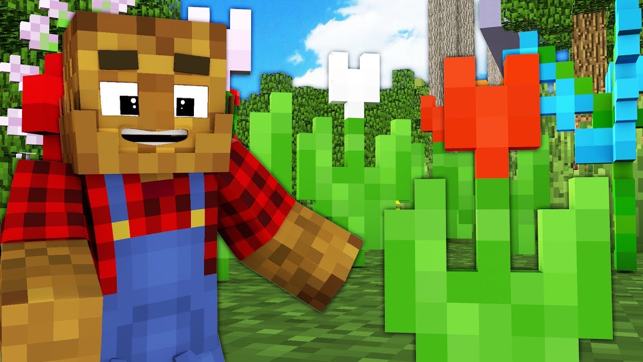 MINECRAFT FARMYARD PALS - BEST GARDEN IN THE WORLD (Minecraft Roleplay ...