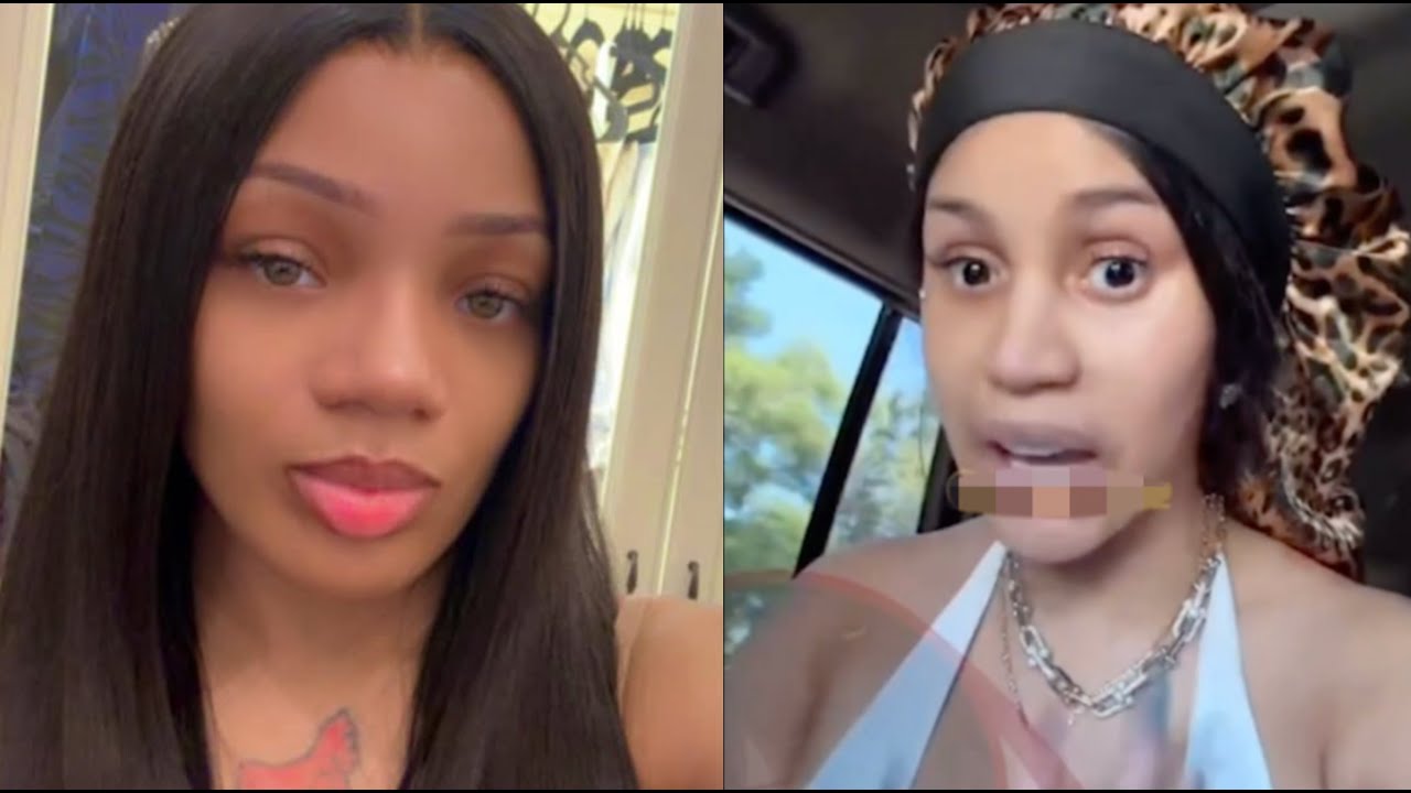 “Do Yo Research” Glorilla RESPONDS After Cardi B Mentions Her NOSE JOB ...