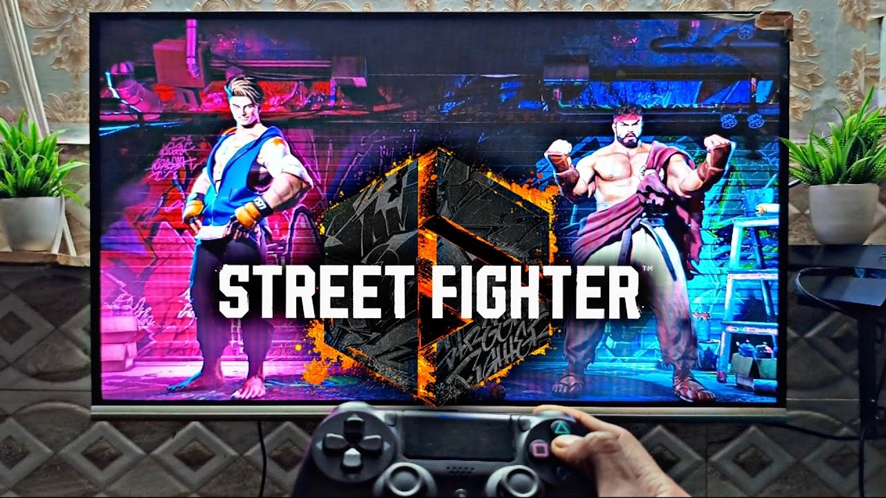 STREET FIGHTER 6' on PS4 FAT' Graphics Test' (Arcade Mode) - YouTube