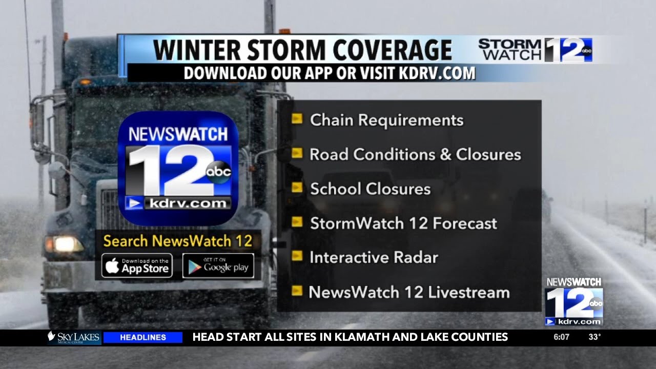 Download the KDRV NewsWatch 12 app for the latest winter storm coverage ...