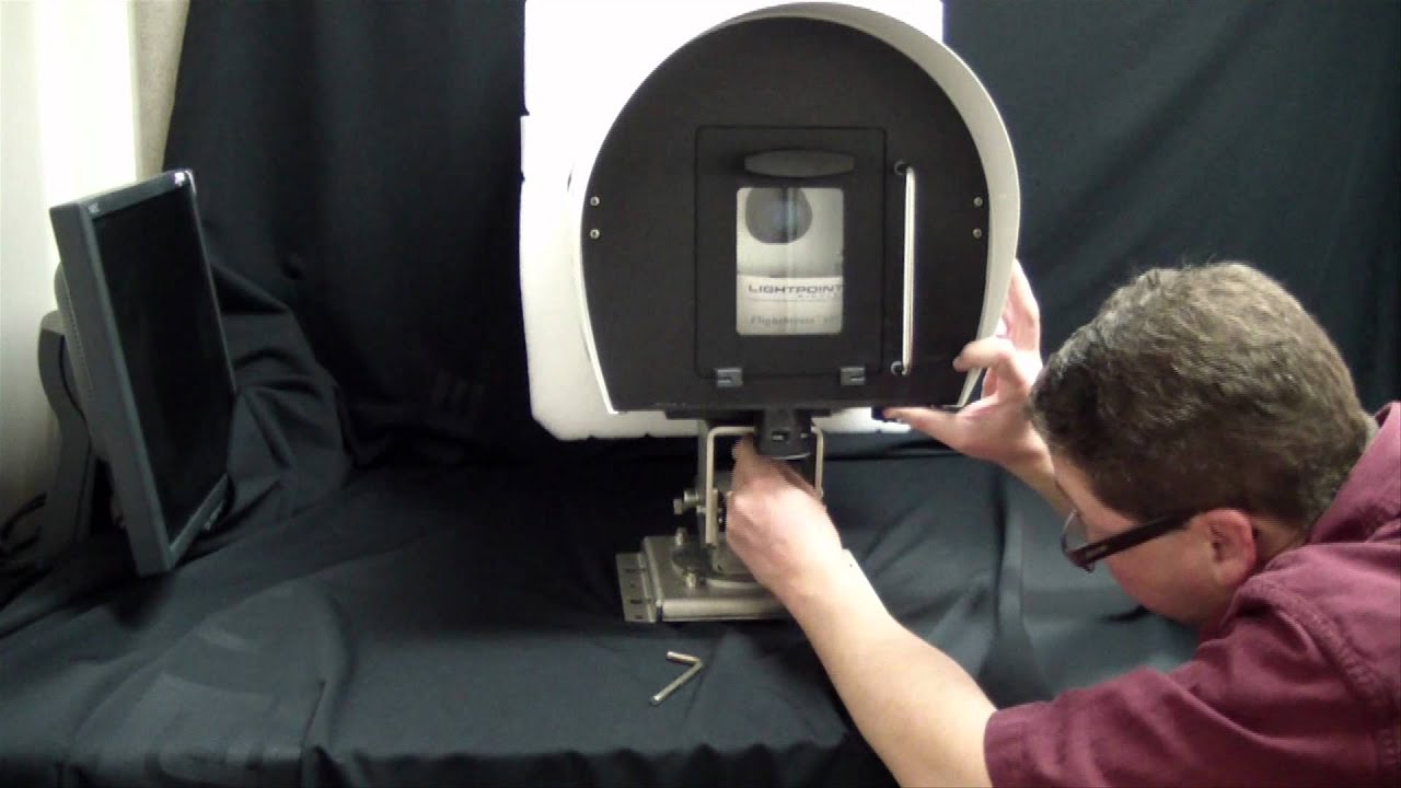 LightPointe MRV pan and tilt conversion for HyBridge or Strata linkhead ...