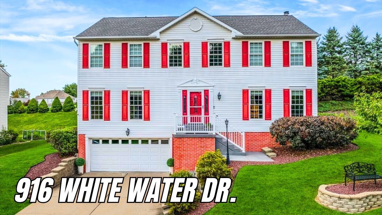 916 White Water Dr, Mars, PA 16046 | Adams Ridge Home Tour - YouTube