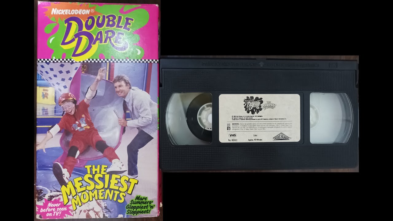 Closing to Double Dare: The Messiest Moments 1988 VHS - YouTube