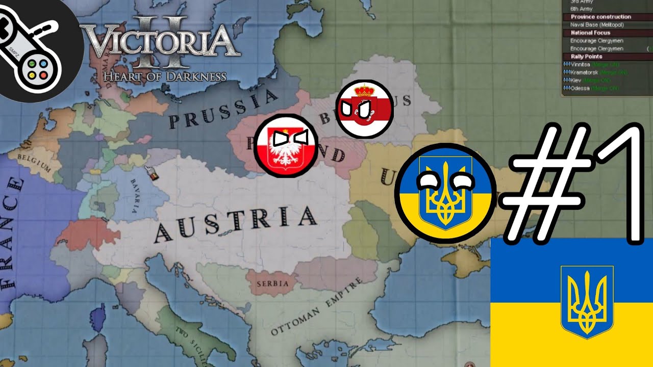 First Steps - Victoria 2 Ukraine (1) - YouTube