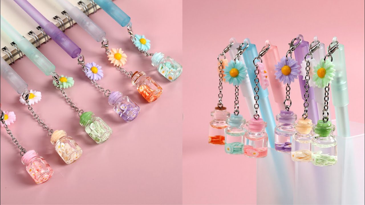 DIY Cute Homemade Pen Decoration Idea / Paper craft / diy craft / easy ...