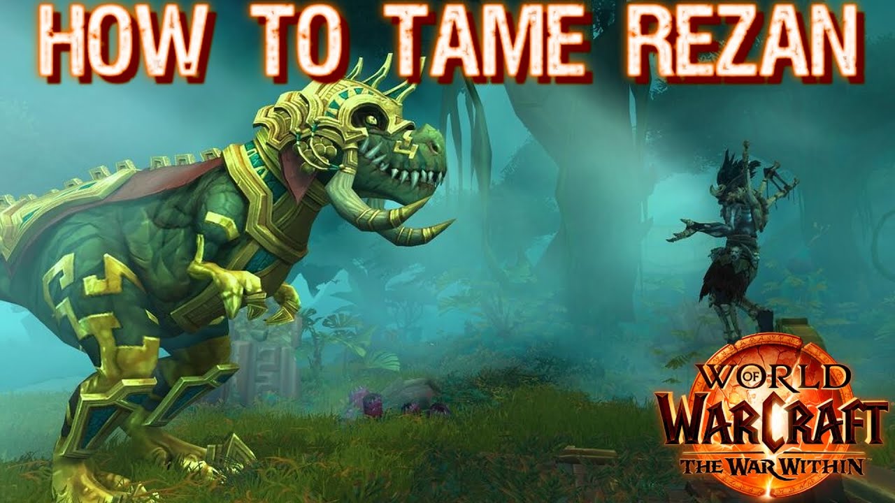 How to tame Rezan Undead Devilsaur from Battle For Azeroth | World of ...