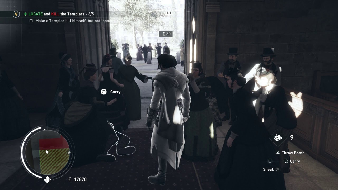 How to find Secret Agent Queen Victoria Mission Ac Syndicate - YouTube