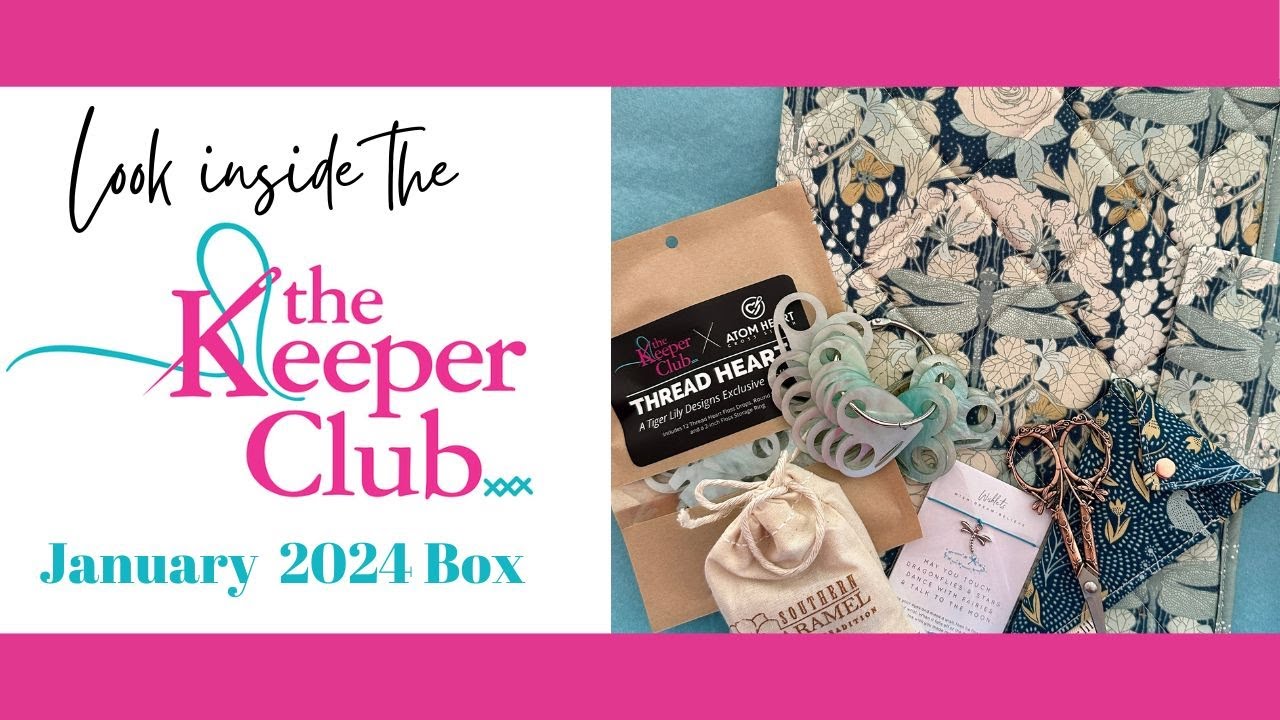 Keeper Club January 2024 Unboxing & Details - YouTube