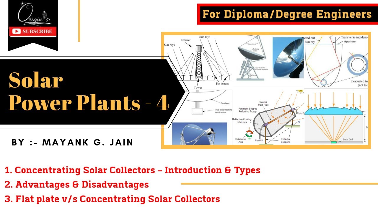 Solar - 4 | Concentrating type Collectors | Advantages & Disadvantages ...