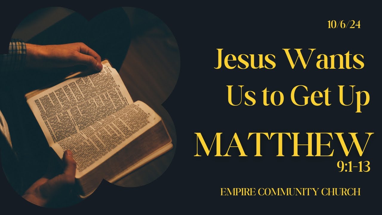 Jesus Wants Us to Get Up - YouTube