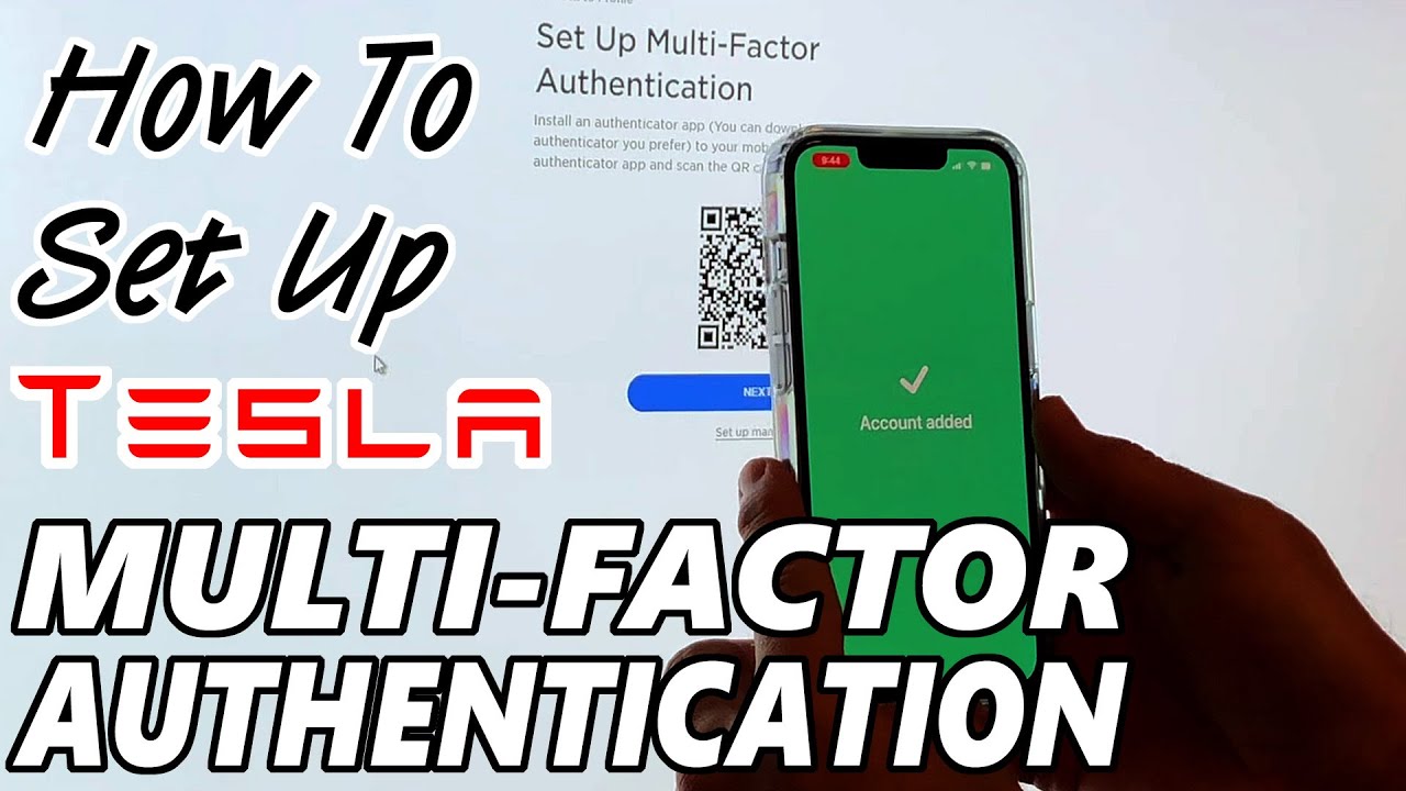 Tesla - How To Set Up Multi-Factor Authentication - YouTube