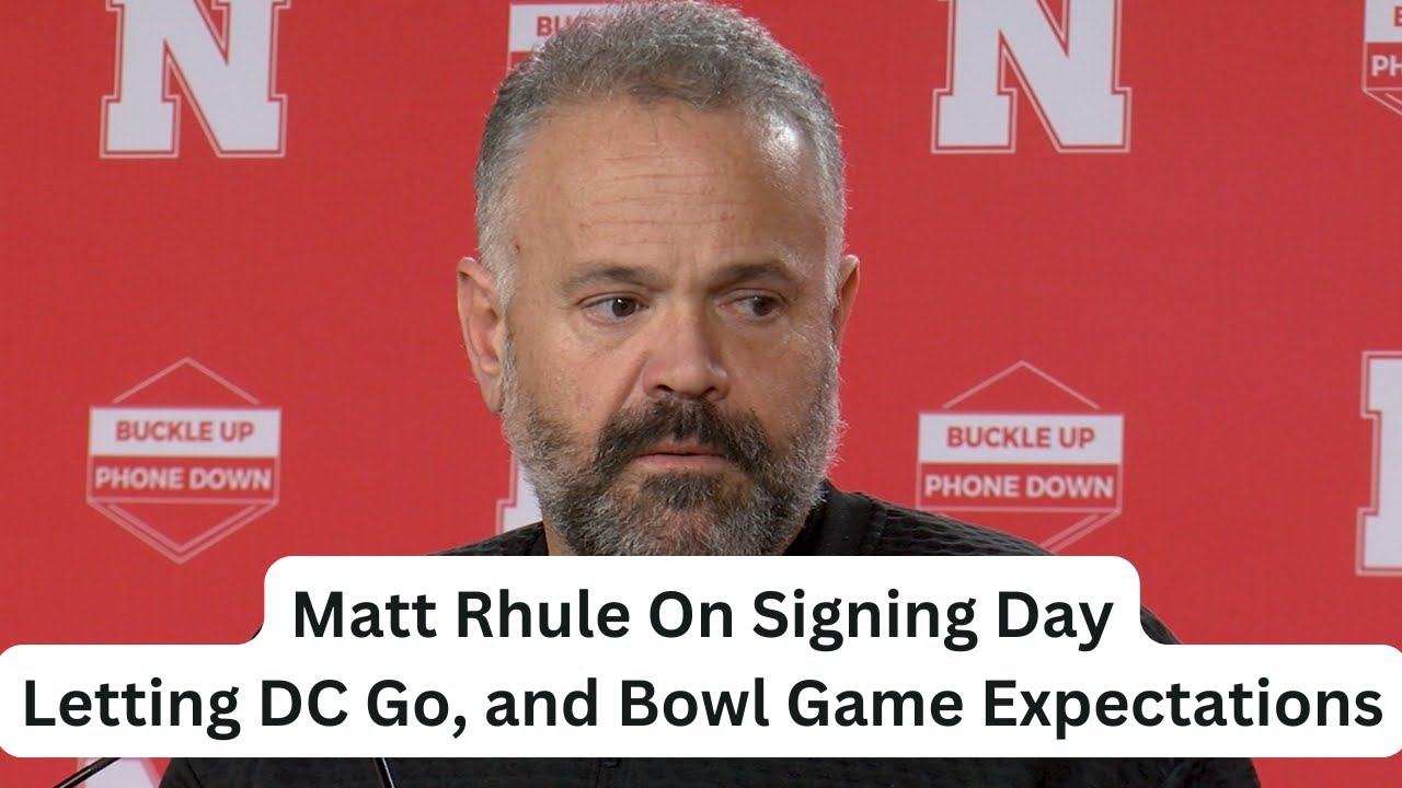 Matt Rhule Recaps Signing Day, Staff Changes and Bowl Prep - YouTube